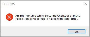 CODESYS Forge - CODESYS Forge / Talk / Engineering 🇬🇧: Codesys - Git -Cant change branches ...